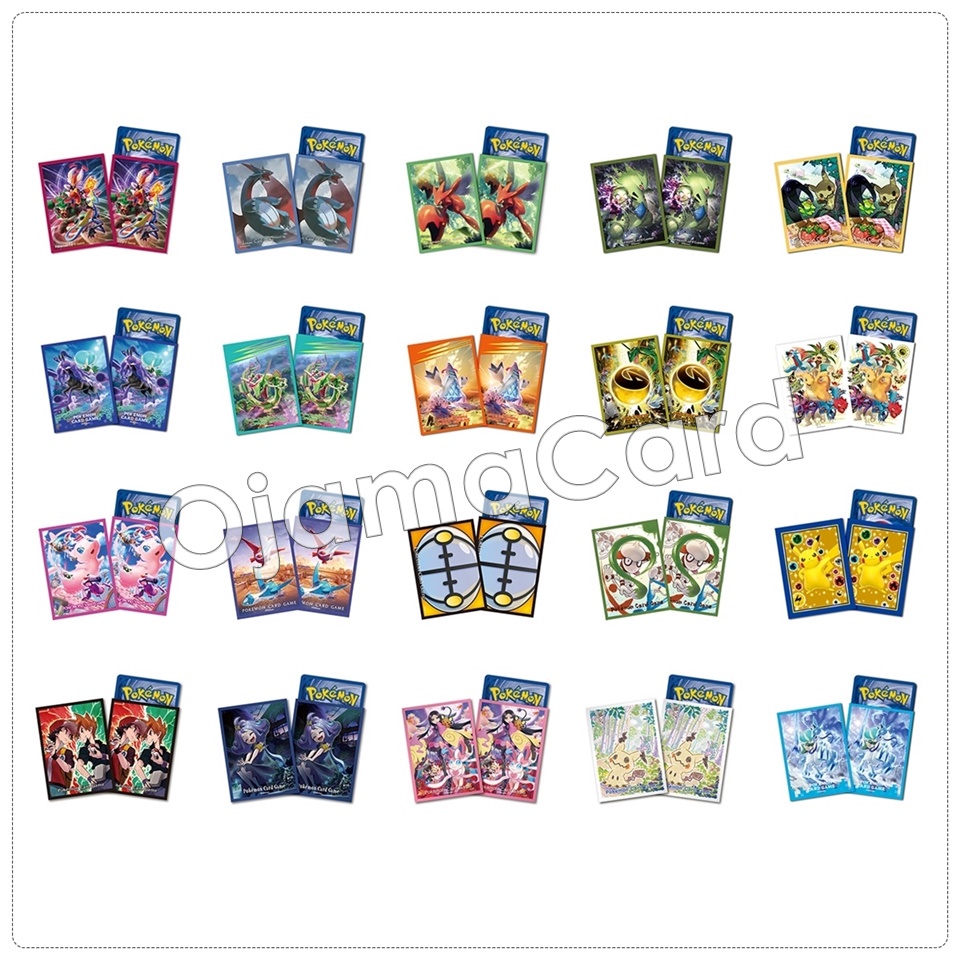 Pokémon Official Card Sleeves (64ct)「ซองใส่การ์ด」V1 | Shopee Thailand