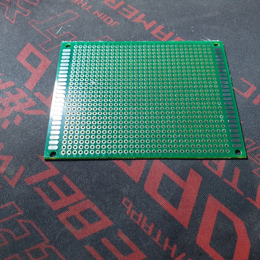 แผ่น PCB 9x15 cm หน้าเดียว FR-4 2.54mm Single Side Prototype PCB ...