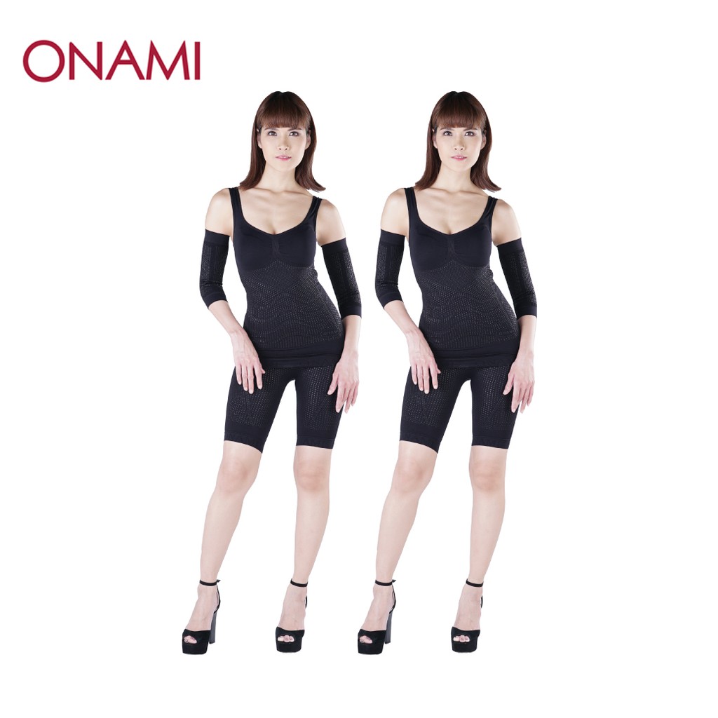 Onami S Curve Pack 2 ( สีดำ ) โอนามิ เอสเคริบ แพ็คคู่ สีดำ | Shopee ...