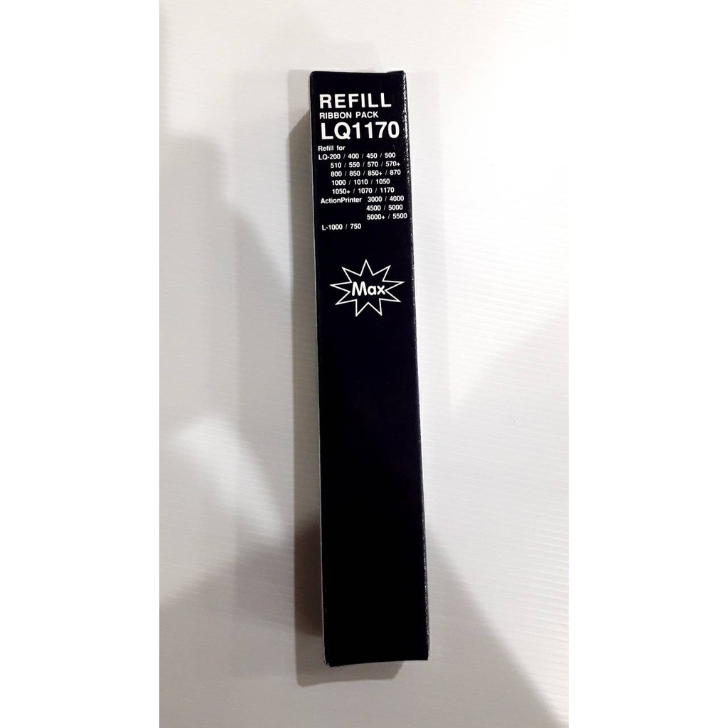 (KTS)รีฟิว Refill ผ้าหมึก EPSON # 7755 / Refill Ribbon Max LQ1170 ...
