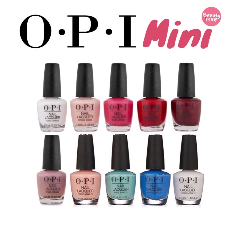 OPI ยาทาเล็บขนาดทดลอง 3.5 ml Tester mini size ของแท้ มีสีใหม่อัพเดต ...
