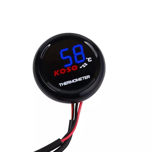 Motorcycle KOSO Digital Thermometer Temperature Gauge Water Temp Meter ...