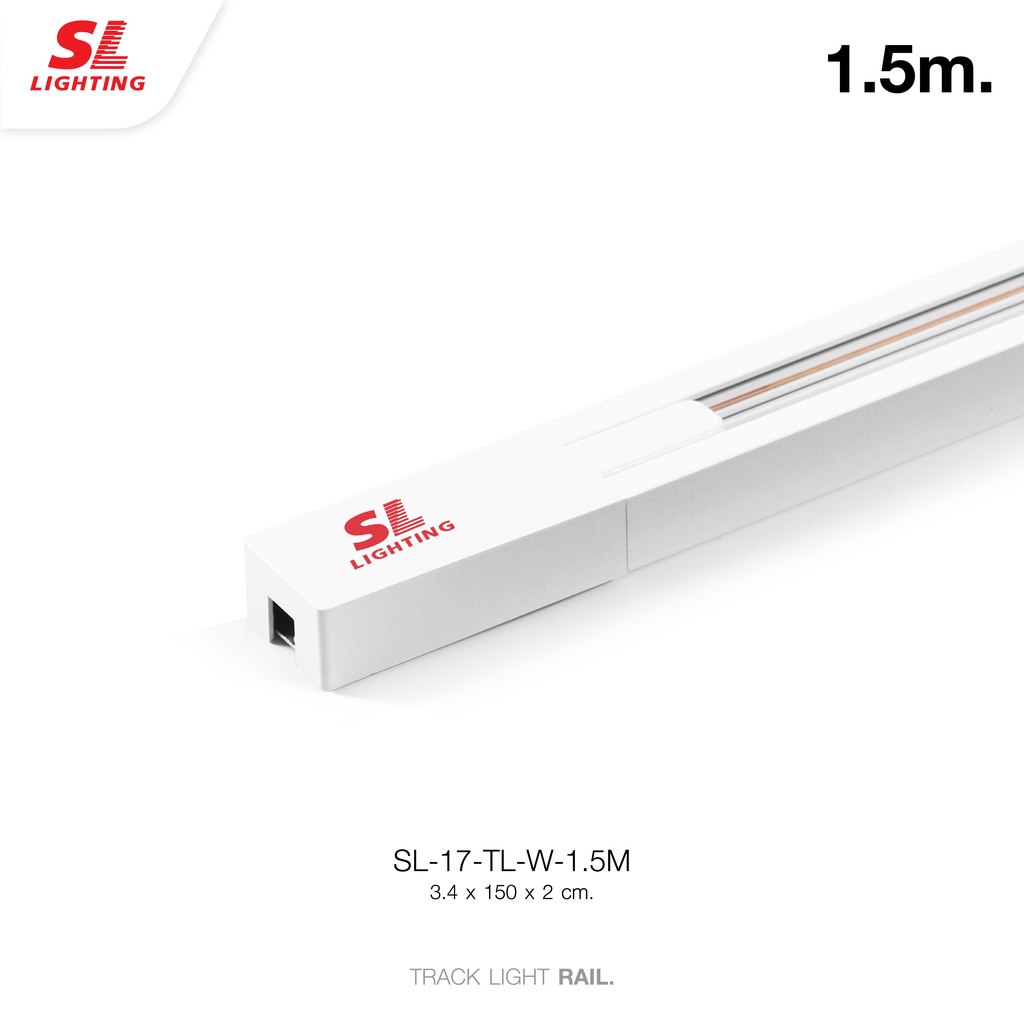 SL LIGHTING | Track Rail รางแทรคไลท์ รุ่น TL-B, TL-W ขนาด 1.5 และ 2 เมตร | Shopee Thailand