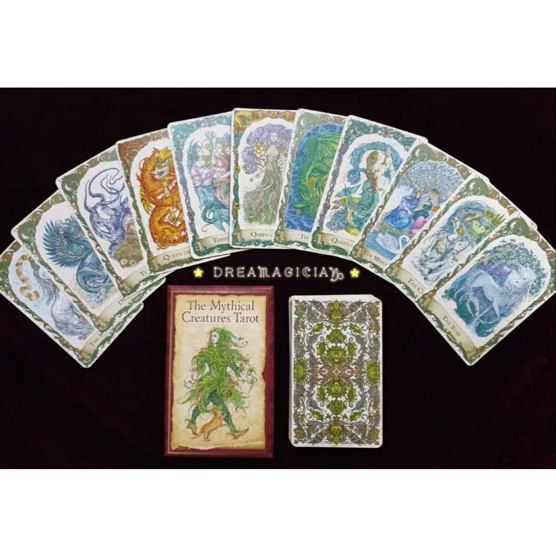 The Mythical Creatures Tarot ไพ่ยิปซีแท้ชุดลิมิเต็ด ไพ่ยิปซี ไพ่ทาโร่ต์ ...