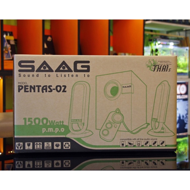 SAAG PENTAS-02 Speaker | Shopee Thailand