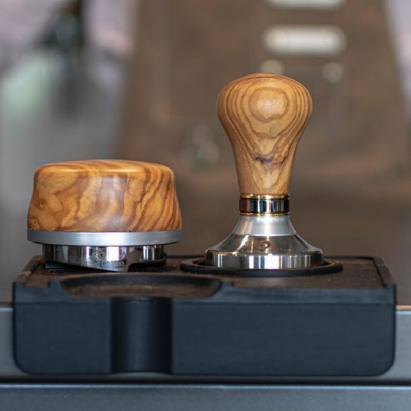 Asso Coffee The full wood jack leveler / distribution tamper 58.5 mm มี ...
