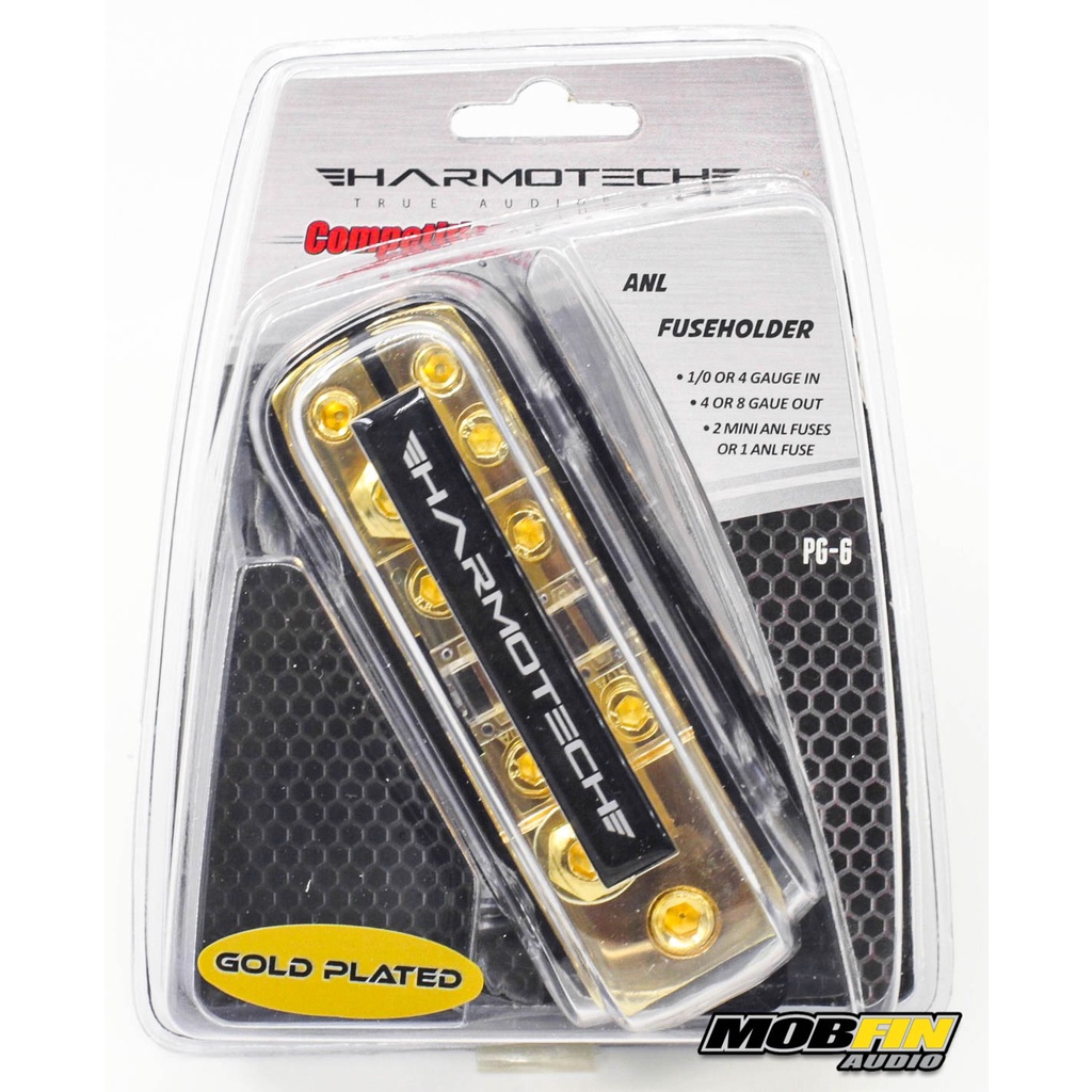 ฟิวส์ Harmotech PG-6 แบบ 1 ออก 2 MINI / ANL FUSEHOLDER ฟิวส์เครื่องเสียงรถยนต์คุณภาพสูง เกรด ...