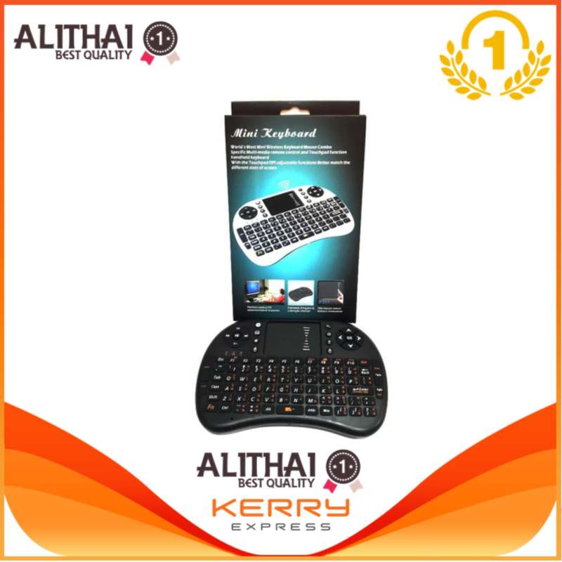 Wireless Thai Keyboard รองรับ Windows XP/Vista/7/8/Android OS (สีดำ ...