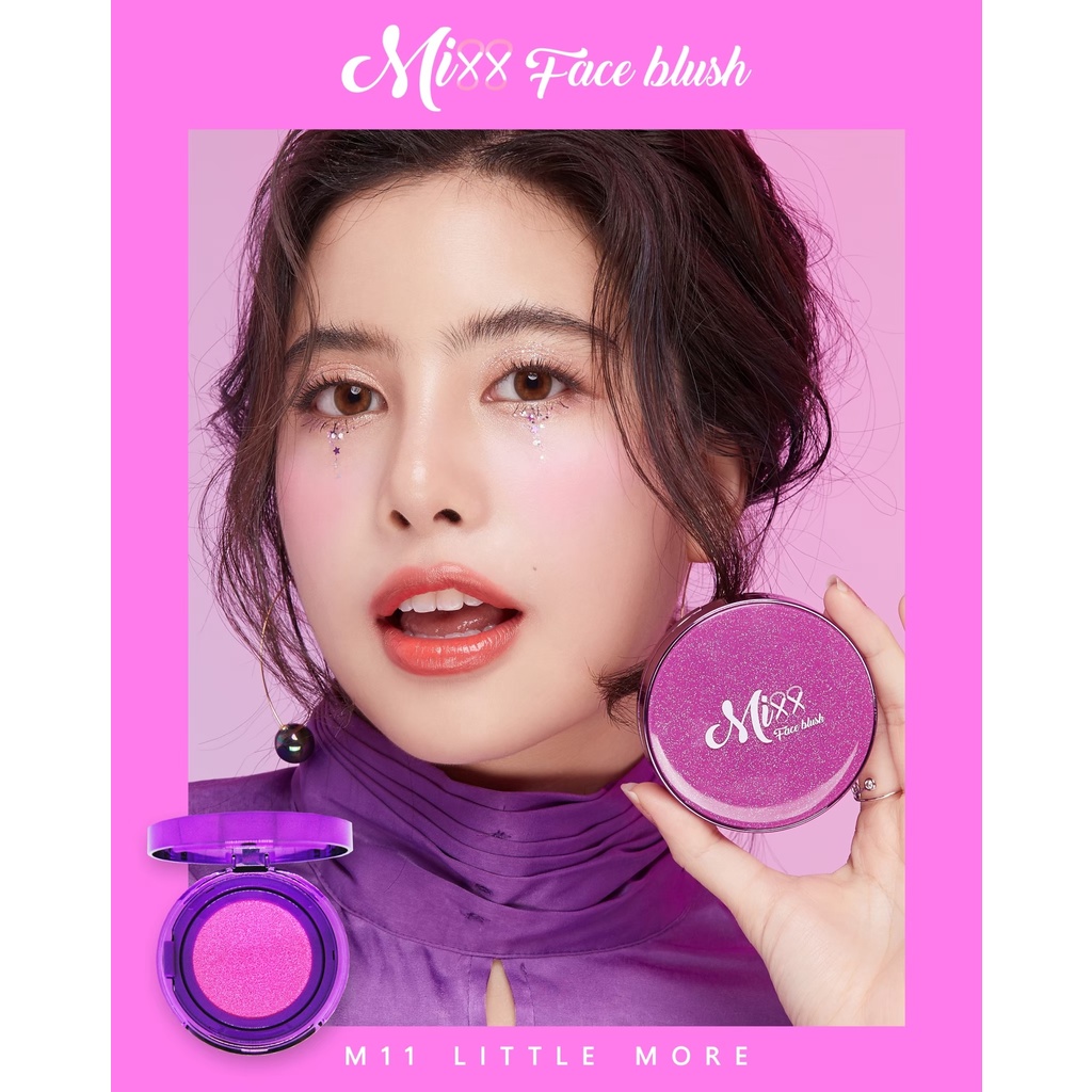 ซื้อ 1 แถม 1 ⭐️ของแท้/พร้อมส่ง ‼️ บลัชออน บลัช คุชชั่นบลัชออน MIXX FACE ...