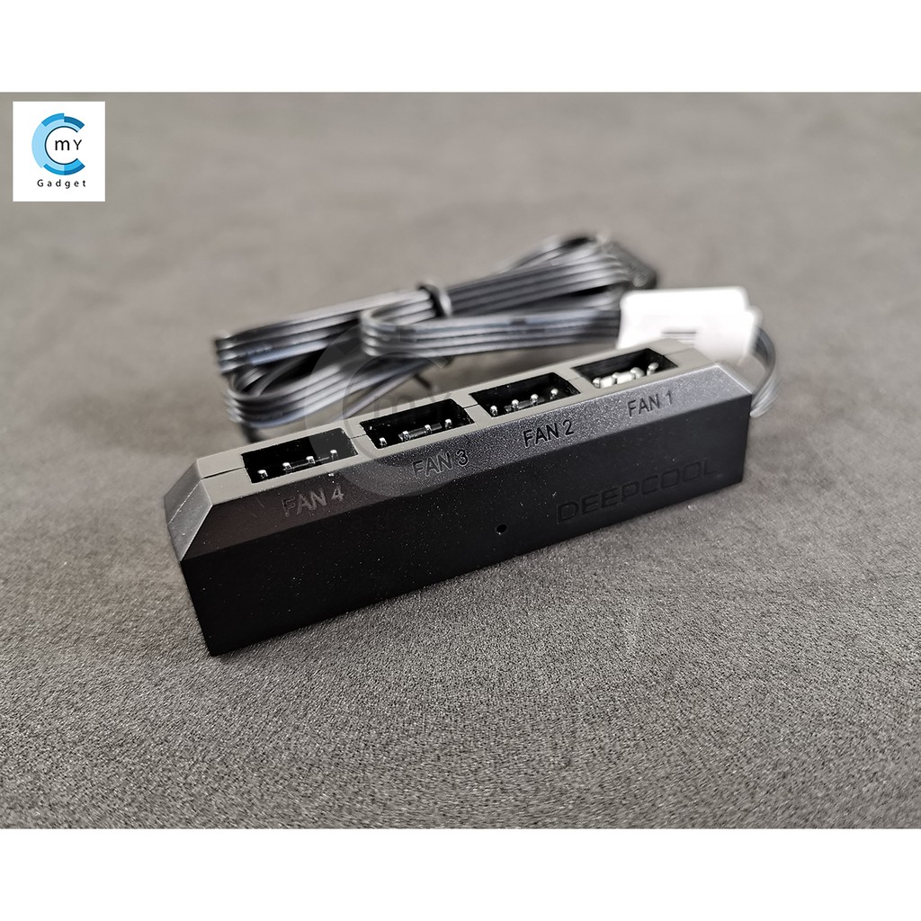 DeepCool Fan hub FH-04 ฮับต่อพ่วงพัดลมระบายความร้อน PC | Shopee Thailand