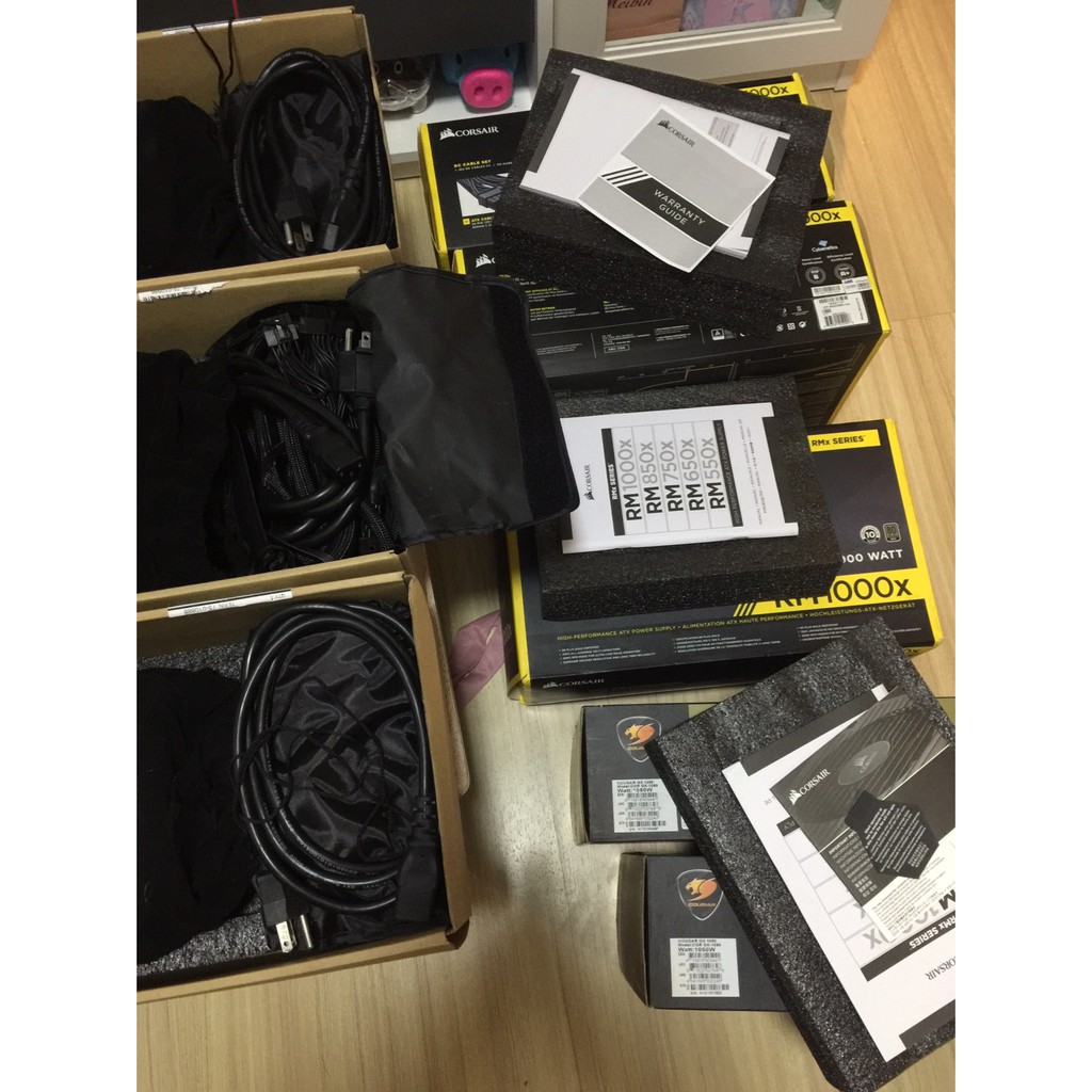 CORSAIR RM 1000x ( 80+ GOLD ) POWER SUPPLY ประกันศูนย์ 8 ปี | Shopee ...