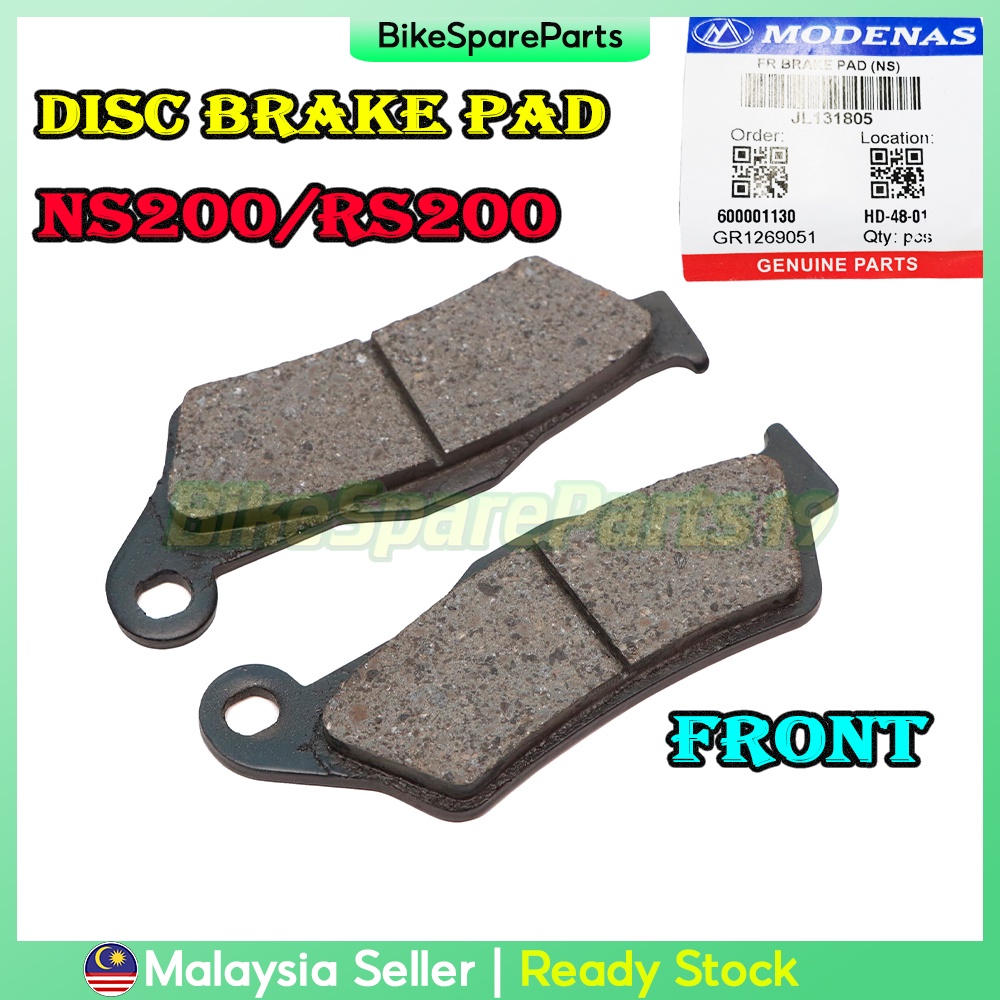 แผ่นดิสก์เบรกหน้า สําหรับ MODENAS PULSAR NS200 NS160 RS200 DOMINAR 400 ...