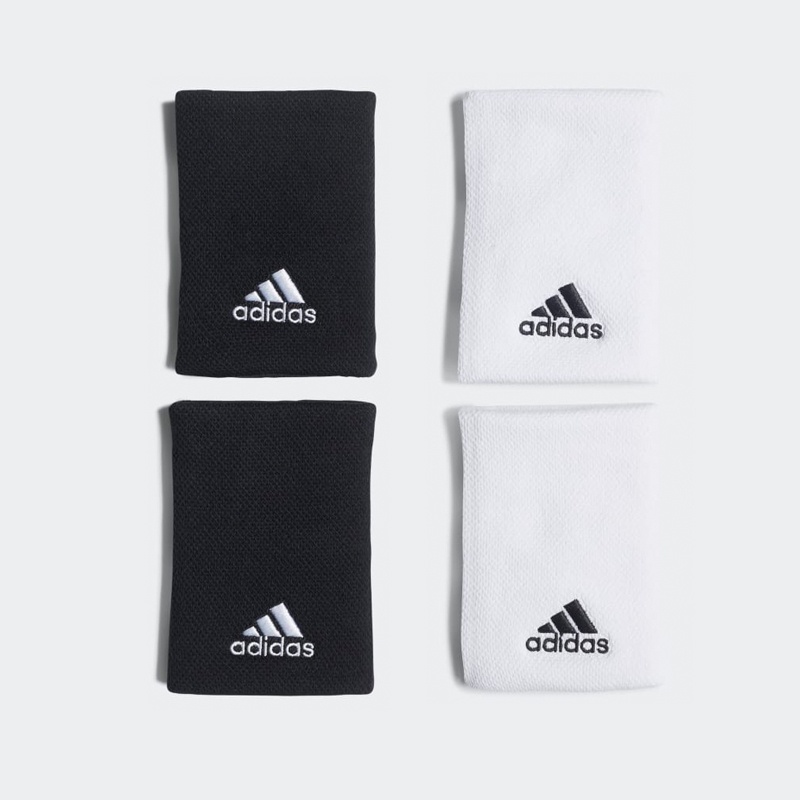Adidas Collection อาดิดาส ผ้ารัดข้อมือ M Tennis Wristband Size L HD7321 ...