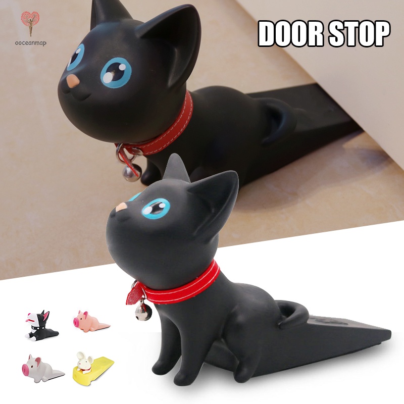 Cute Pet Door Stopper Doorstop Door Wedges Cartoon Doors Stop Strong ...