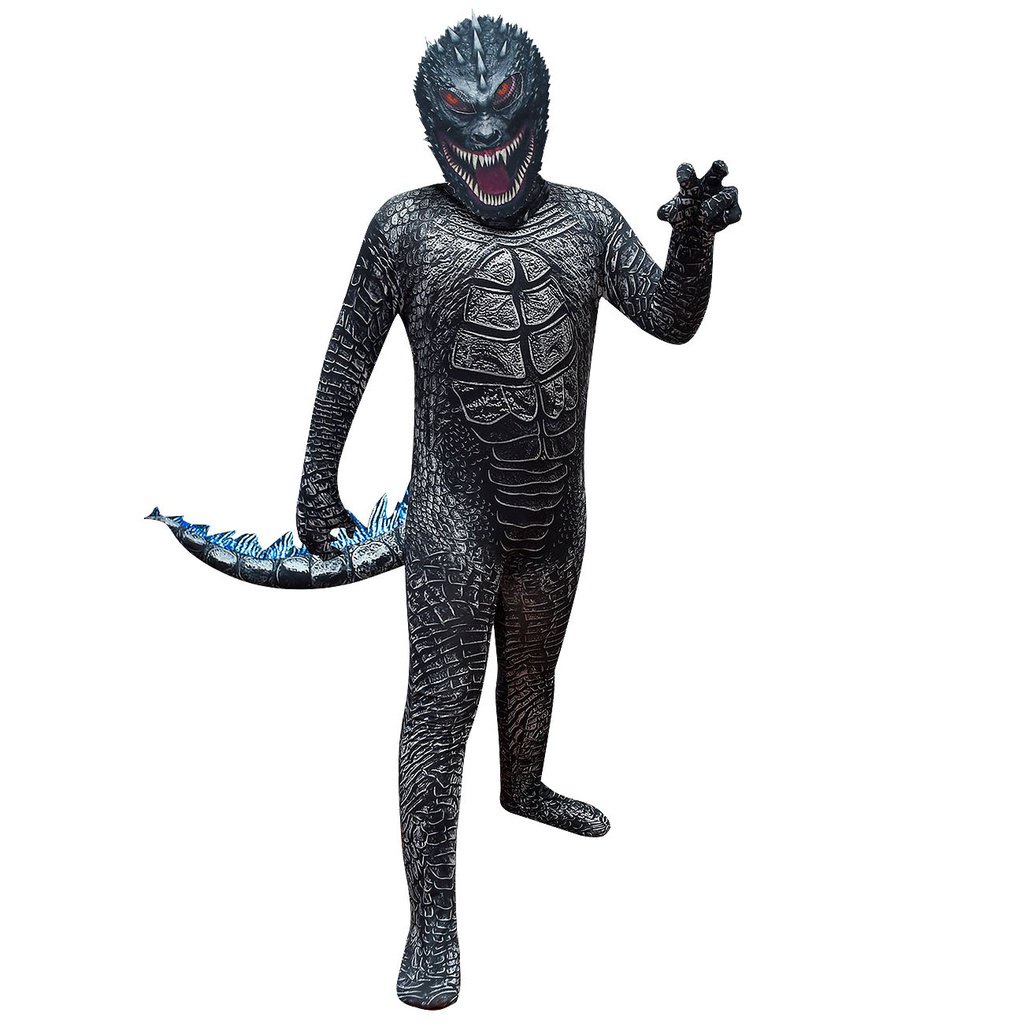 new Halloween Costumes Godzilla Cosplay Costume for Kids Performance ...