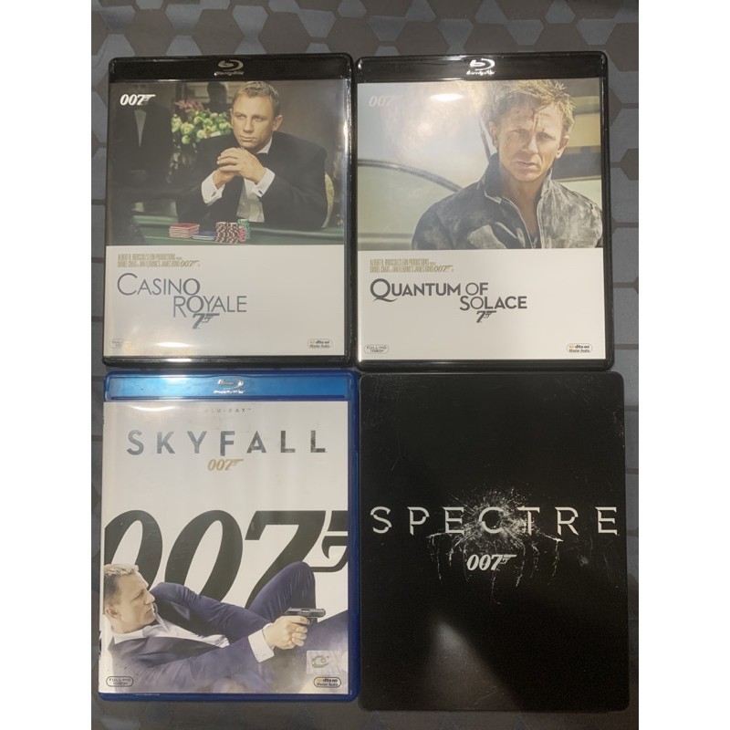 007 James Bond Collection Blu-ray แท้ หนังดังหนังดี ครบ 4 ภาค ไม่มีไทย ...