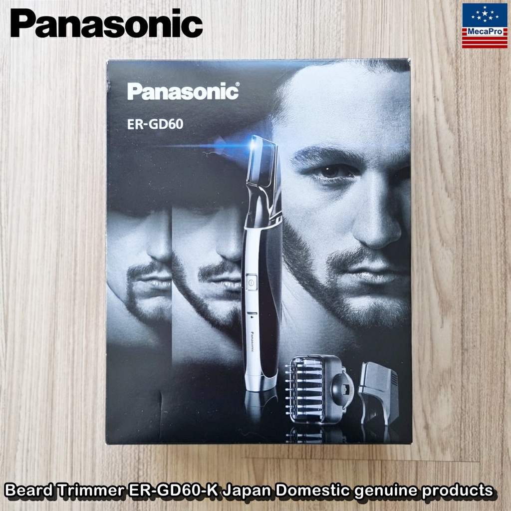 Panasonic® Beard Trimmer ER-GD60-K Japan Domestic genuine products ...