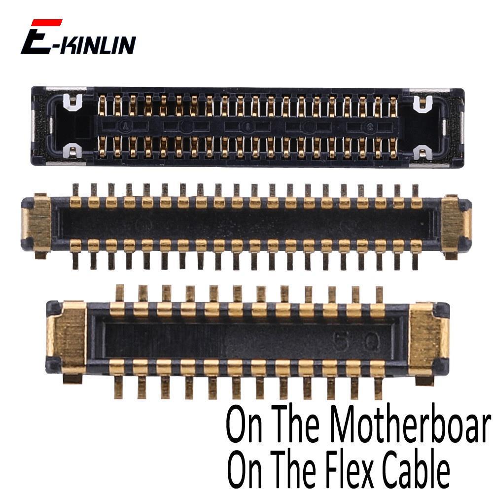 ตัวเชื่อมต่อ FPC หน้าจอสัมผัส LCD 3D 2 ชิ้น ต่อล็อต สําหรับ IP 7 8 Plus ...