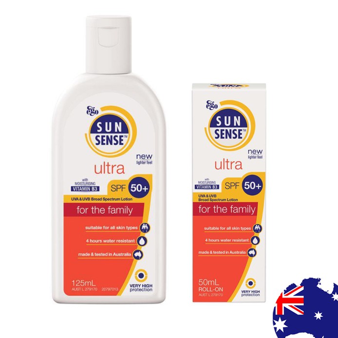 ครีมกันแดด Sunsense Ultra SPF 50+ Sunscreen 125Ml/50Ml | Shopee Thailand