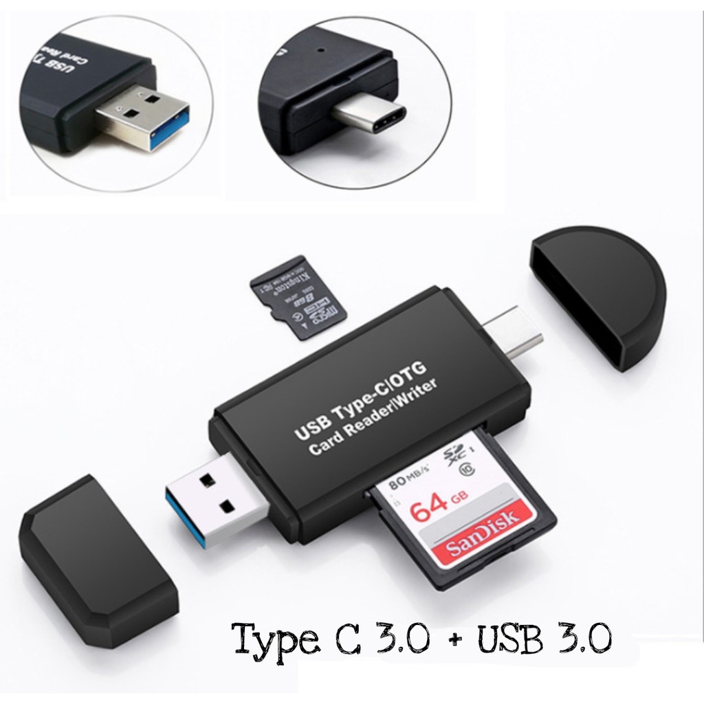 SD/MicroSD(TF) Card Reader to Type-c / Micro USB / USB OTG adapter USB3 ... SD/MicroSD(TF) Card Reader to Type-c / Micro USB / USB OTG adapter USB3 ...