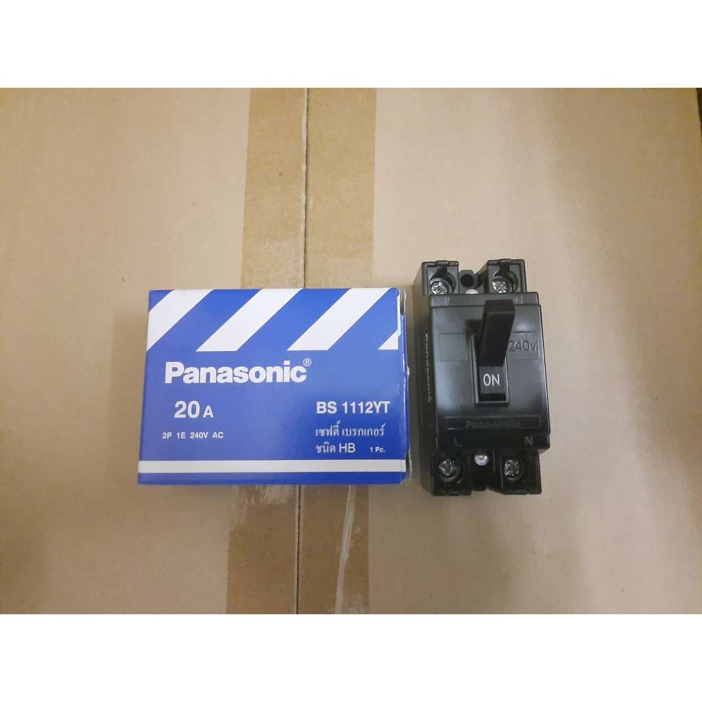 (พร้อมส่ง) Panasonic Breaker : เบรกเกอร์พานาโซนิค 10A 15A 20A 30A ...