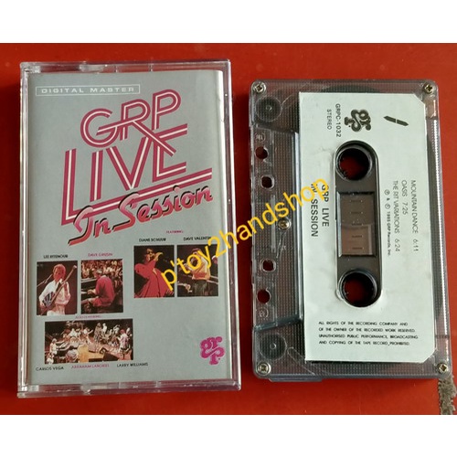 เทปเพลง อัลบั้ม GRP LIVE IN SESSION | Shopee Thailand