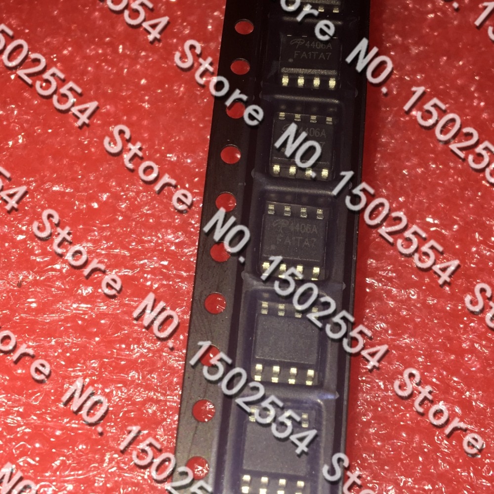 10 ชิ้น/ล็อต AO4406A AO4406 4406A SOP-8 Liquid คริสตัล field effect MOS ...