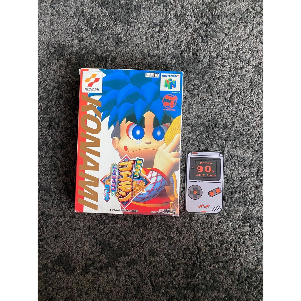 Konami Cartridge N64 Boxed Goemon /Japan | Shopee Thailand