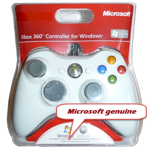 Microsoft Xbox 360 Controller for Windows or XBOX360 (Dual Platform ...