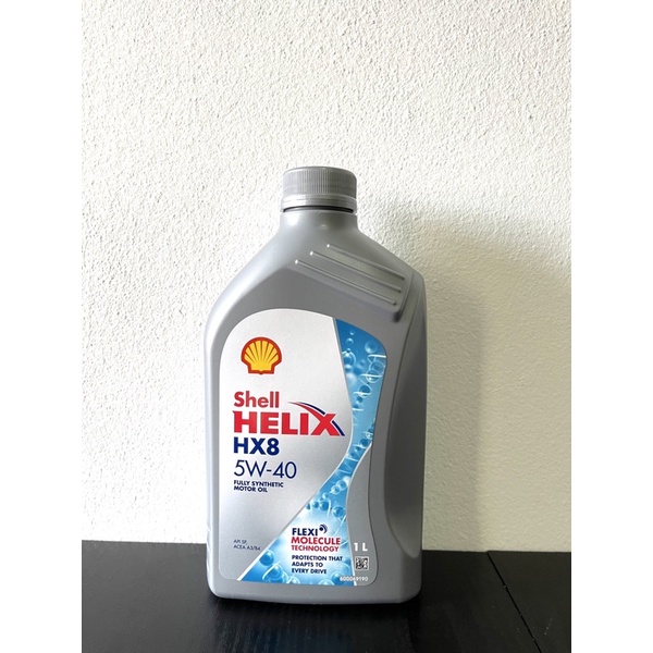 น้ำมันเครื่องเชลล์ Shell Helix HX8 5W-40 สังเคราะห์แท้ เครื่องยนต์ ...