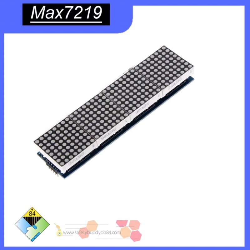 อุปกรณ์ LED8x8 Dot LED รุ่นMAX7219 ,LED Display NodeMCU control ...