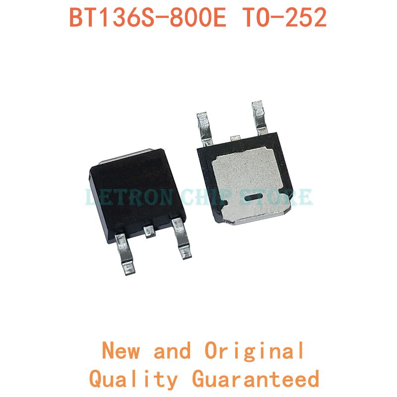 วงจรรวม SMD BT136S-800E TO252 BT136 800E PARA-252 BT136S-800 DPAK BT136S 800E 10 ชิ้น | Shopee ...