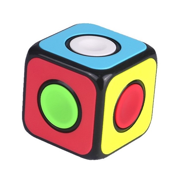 รูบิค แปลก ๆ รูบิค ของแท้ อย่างดี rubik 1x1 QiYi O2 Cube Spinner ...