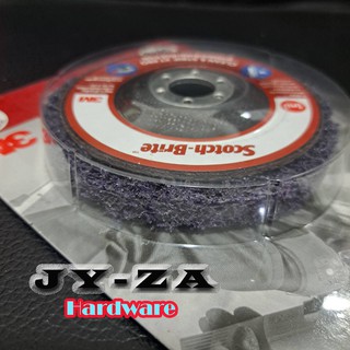 scotch brite 3M XT PRO 3M ขนาด 4" ใบขัดสี จานลอกสี ใบขัดสนิม ขัดสนิม ...