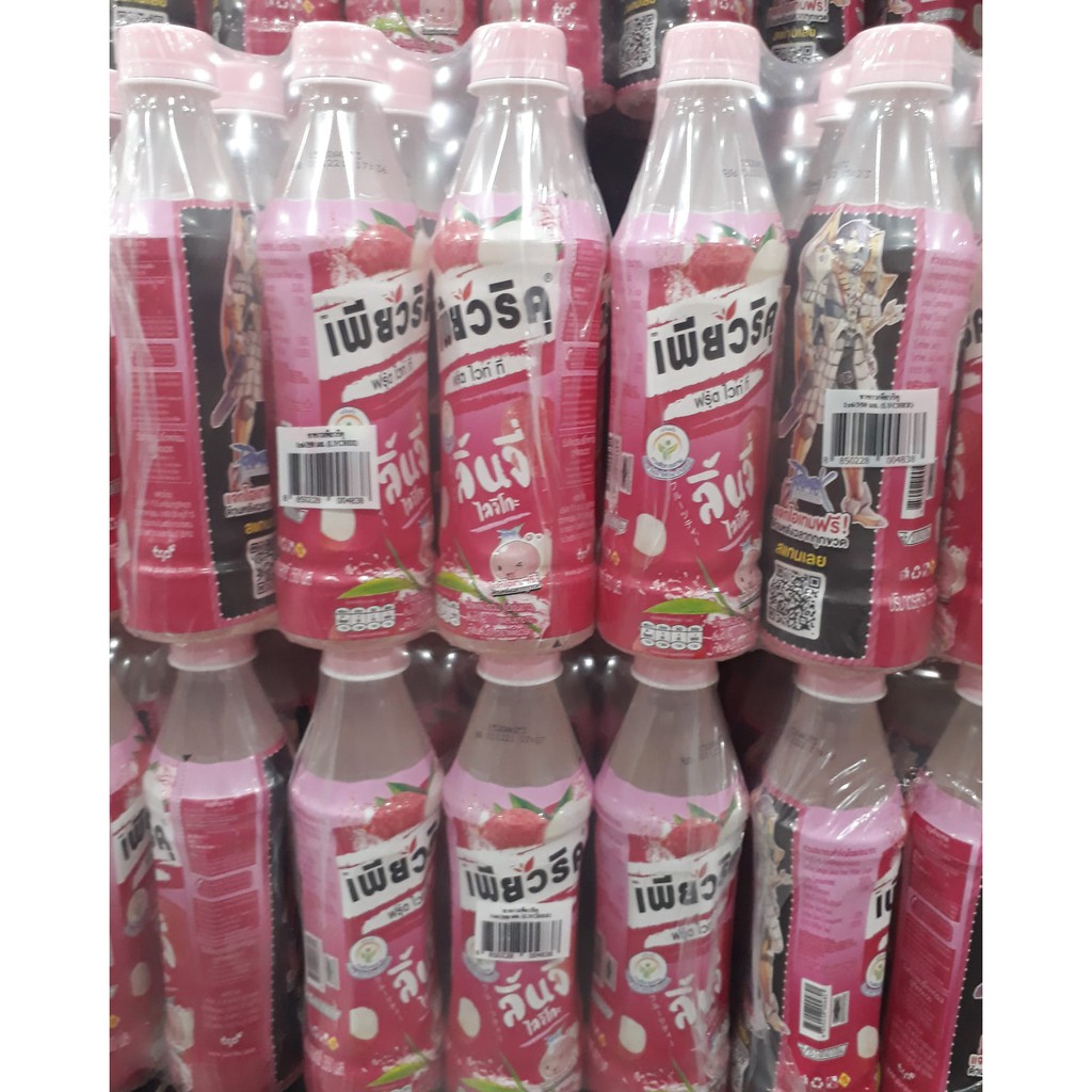 เพียวริคุ ชาขาวพร้อมดื่ม รสลิ้นจี่ บรรจุ 350ml ยกแพ็ค 6ขวด PURIKU WHITE ...