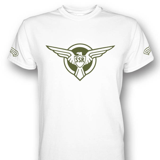 เสื้อยืด Captain America The First Avenger SSR Strategic Scientific ...