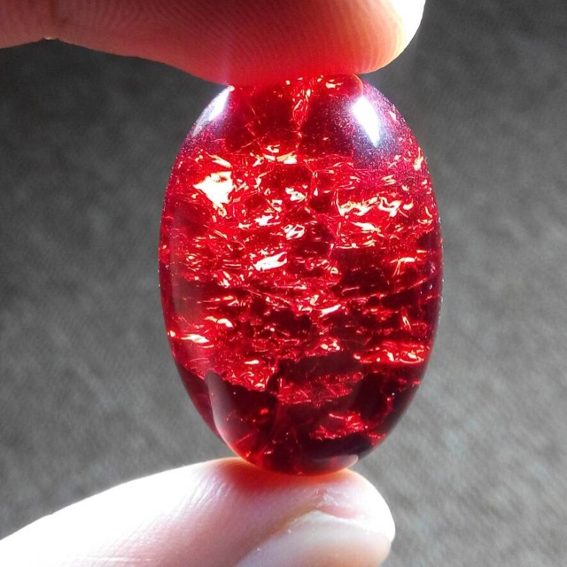 Merah Big Siem Thousand Red Broken Stone HQ | Shopee Thailand