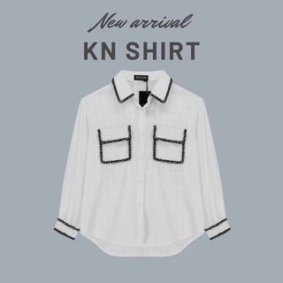 เสื้อเชิ้ตแขนยาวคอปก (รหัส : KN53) | Shopee Thailand