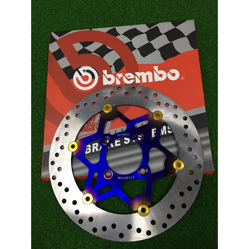 Brembo ดิสก์เบรกไทเทเนียม สีทอง 245 มม. | Shopee Thailand