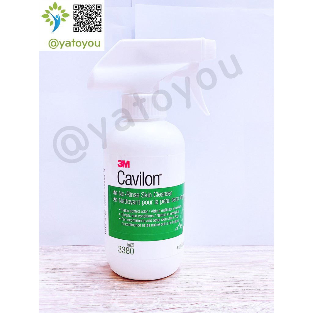 3M Cavilon No-rinse skin cleanser คาวิลอน โนรินส์ สกิน คลีนเซอร์ แผลกด ...