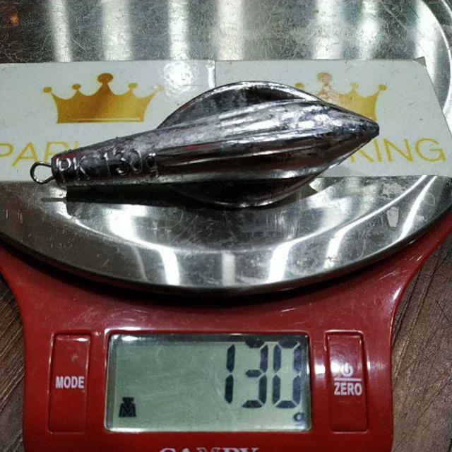 Batu Ladung Pancing Pantai ตะกั่วตกปลา 130 กรัม -160 กรัม 304 พร้อมตะขอ ...