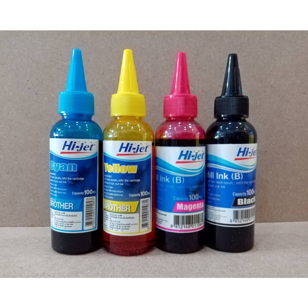 Hi-jet หมึกเติม Inkjet Refill Ink (B-Brotther) 100 ml. | Shopee Thailand