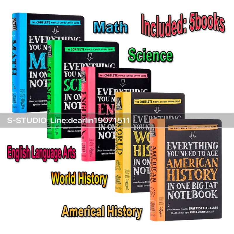 Everything You Need to Ace Big Fat Notebook Computer math English ...