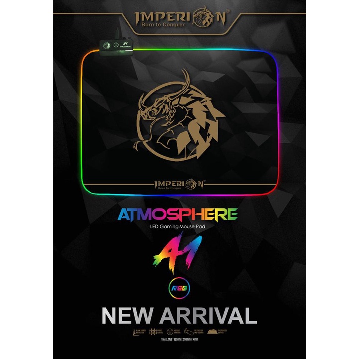 แผ่นรองเมาส์สําหรับเล่นเกม Imperion Atmosphere A1 | Shopee Thailand