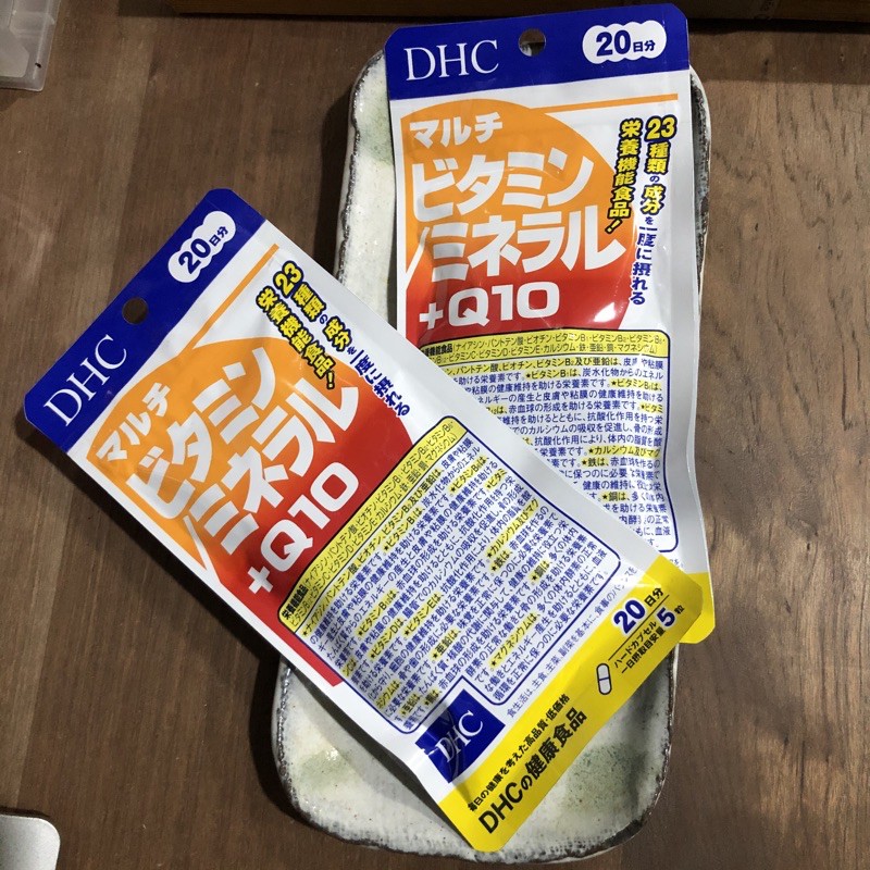 DHC MULTIVITAMIN/MINERAL +Q10 วิตามินและแร่ธาตุรวม+Q10 ขนาด 100 เม็ด (20วัน) | Shopee Thailand