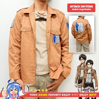 เสื้อแจ็กเก็ตคอสเพลย์ อนิเมะผ่าพิภพไททัน AOT Shingeki no Kyojin SNK ...