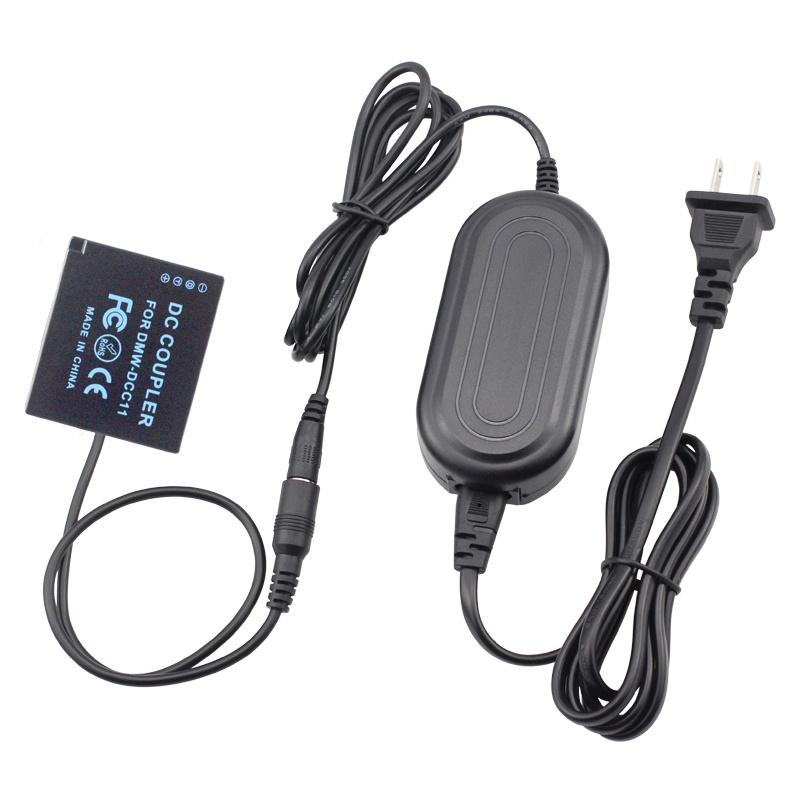 อะแดปเตอร์แบตเตอรี่ดัมมี่ DMW-DCC11 DC Coupler AC DMW-BLG10 สําหรับกล้อง Panasonic Lumix DMC ...