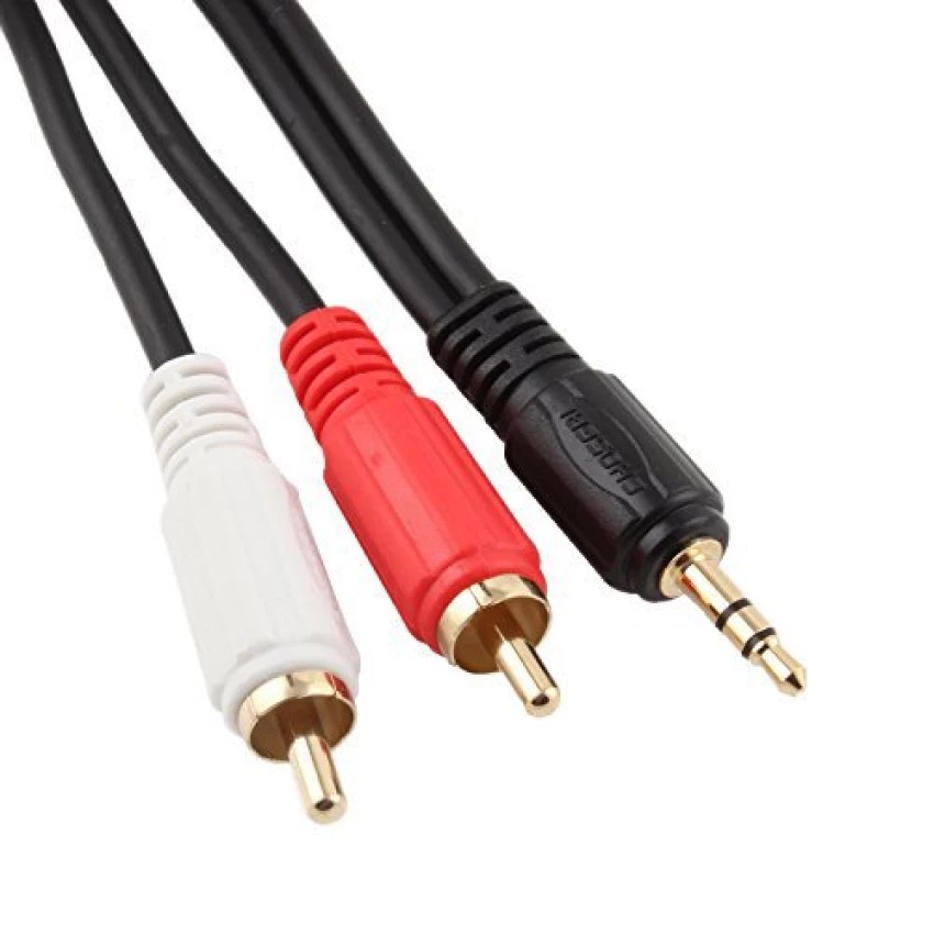 RCA Cable 10M 3.5mm(M) to RCA(M) 2หัว สายสัญญาณเสียง ต่อหูฟัง/ลำโพง ...