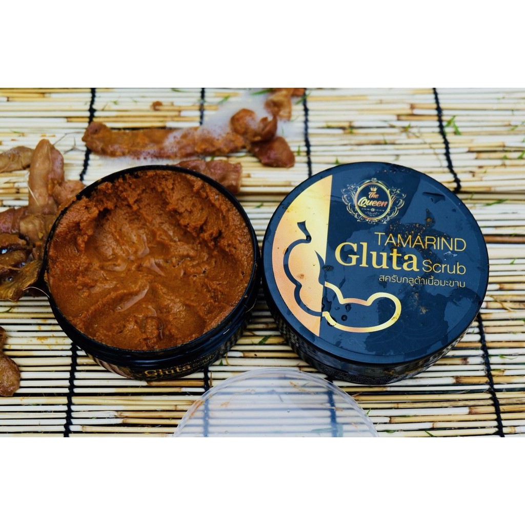 สครับมะขาม เดอะ ควีน TAMARIND GLUTA SCRUB | Shopee Thailand