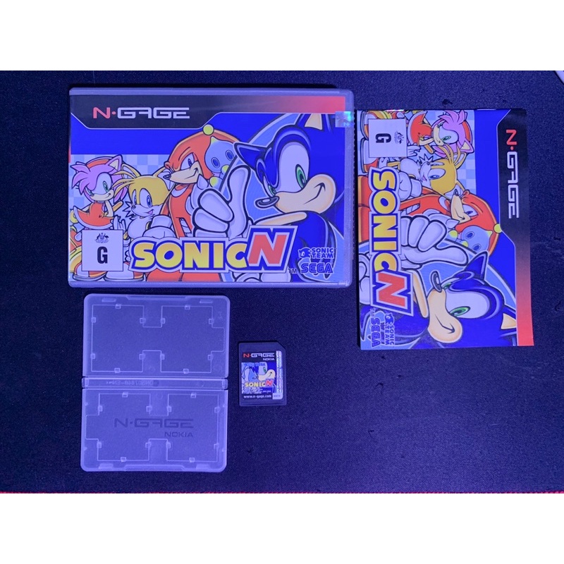 การ์ดเกม SONIC N NOKIA N-GAGE QD ของแท้ | Shopee Thailand